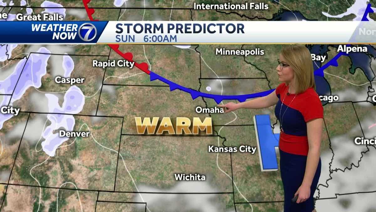 Mild weather today, light rain possible overnight