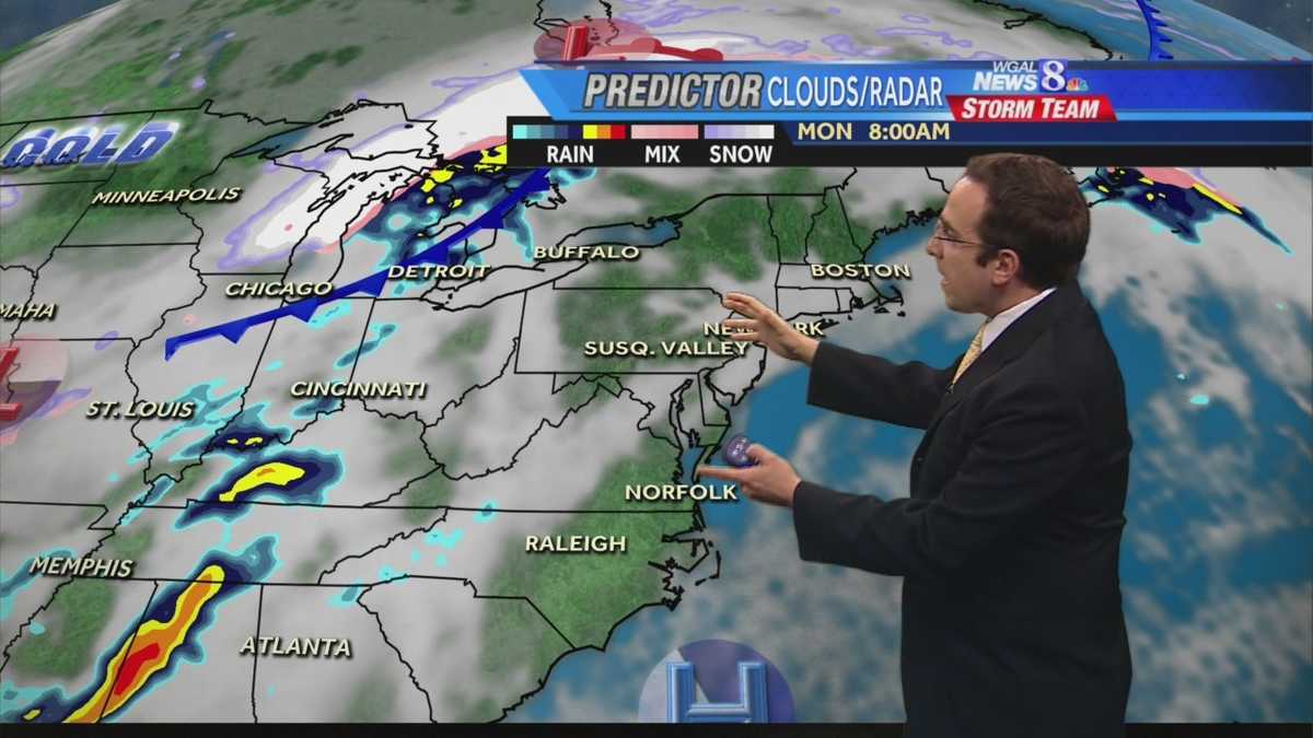 Big Cool Down and Wet Weather Coming