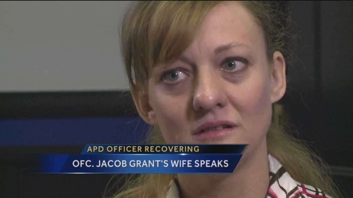APD Officer Jacob Grant's Wife Speaks