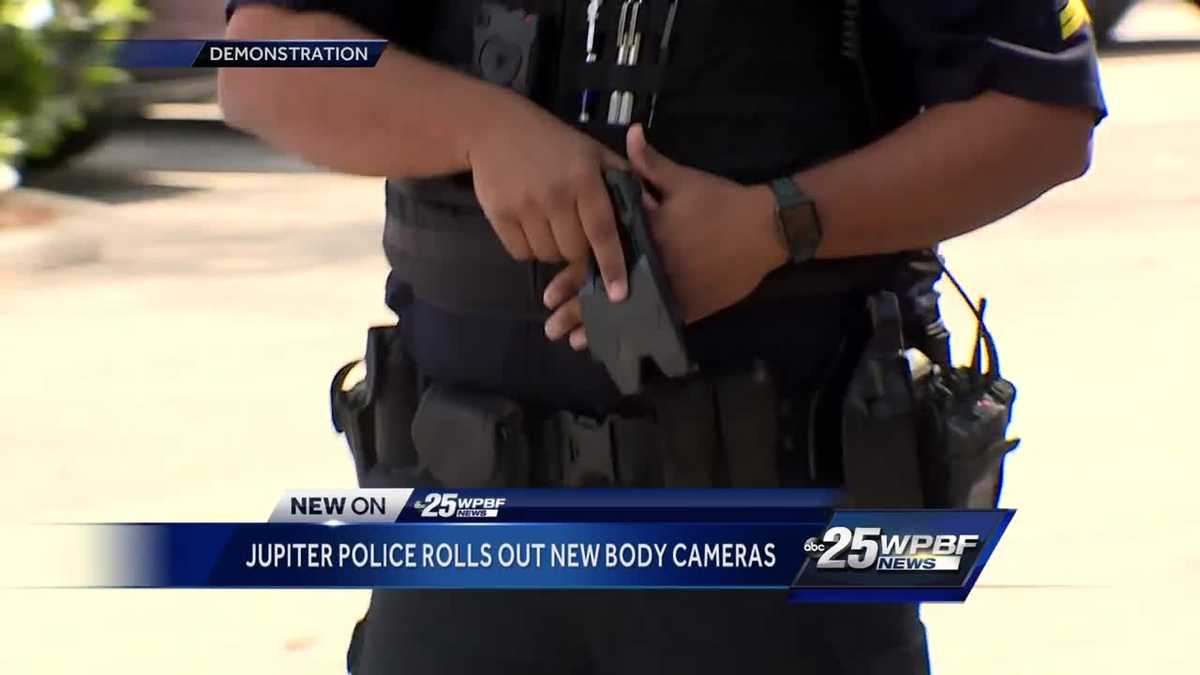Jupiter police rolls out new body cameras