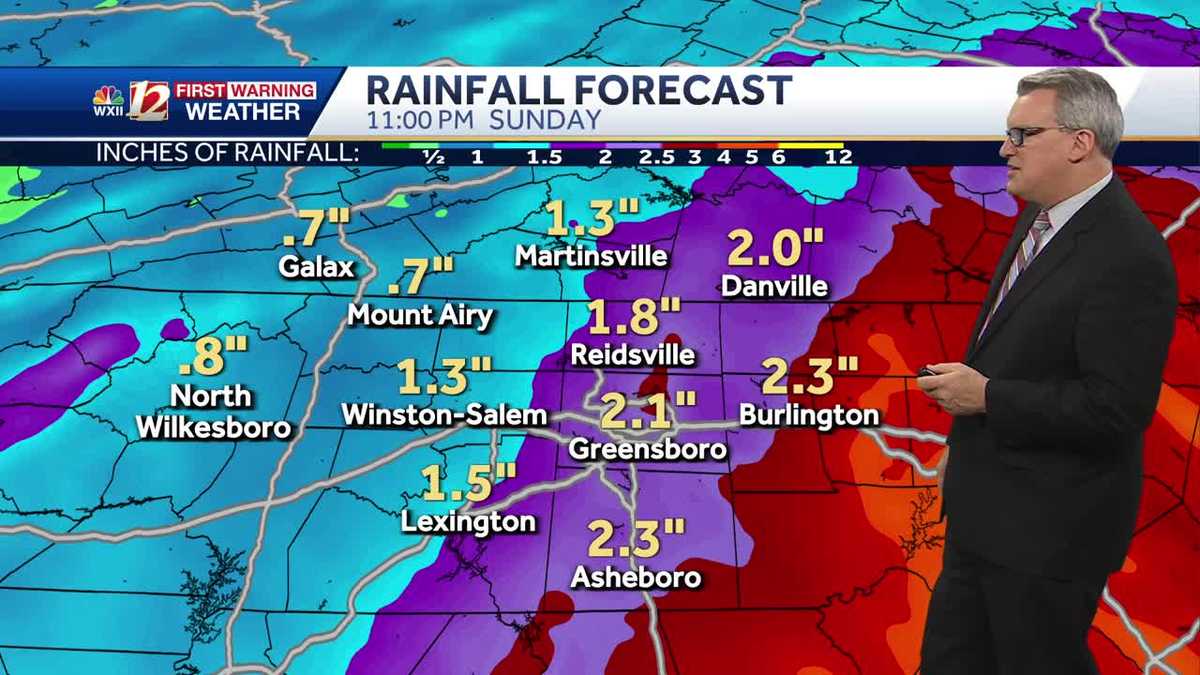 WATCH: Sunny days continue, wet and windy weekend weather returns