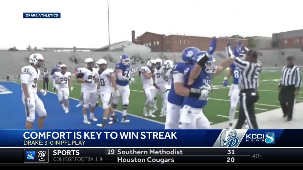 Drake turns season around with three straight wins