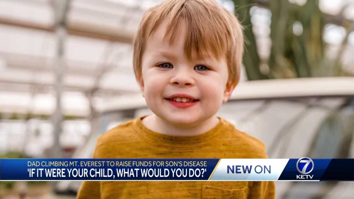 Gretna dad to climb Mount Everest, raising money for son's rare disorder