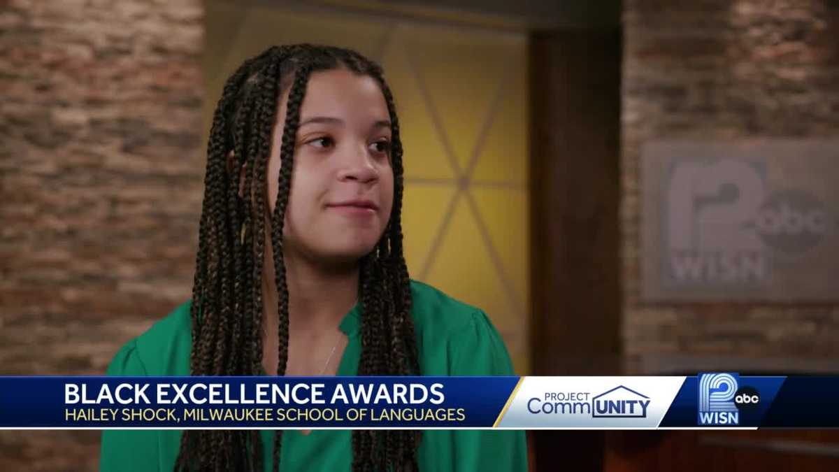 Black Excellence Award winner: Hailey Shock