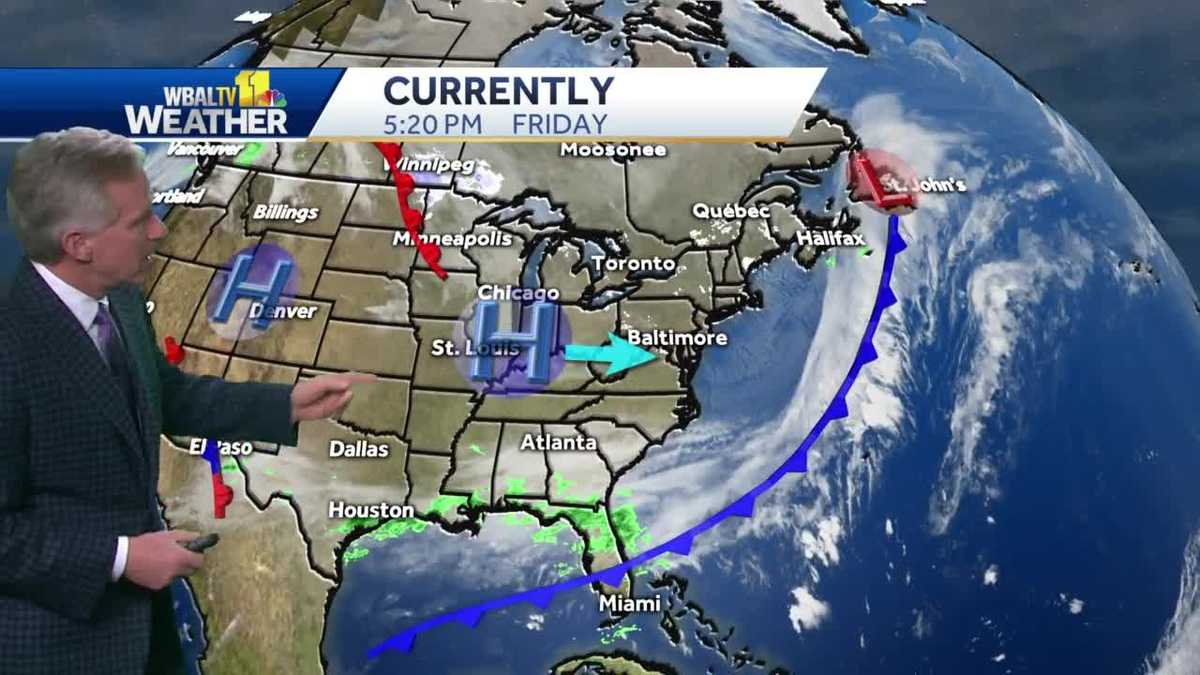 Clearing, cold Friday night, cold to continue
