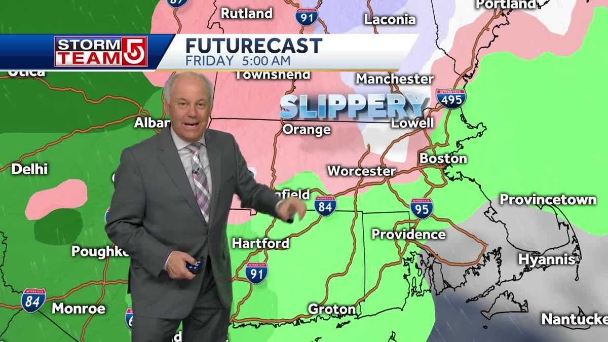 Video: Storm to bring rain, wintry mix Friday