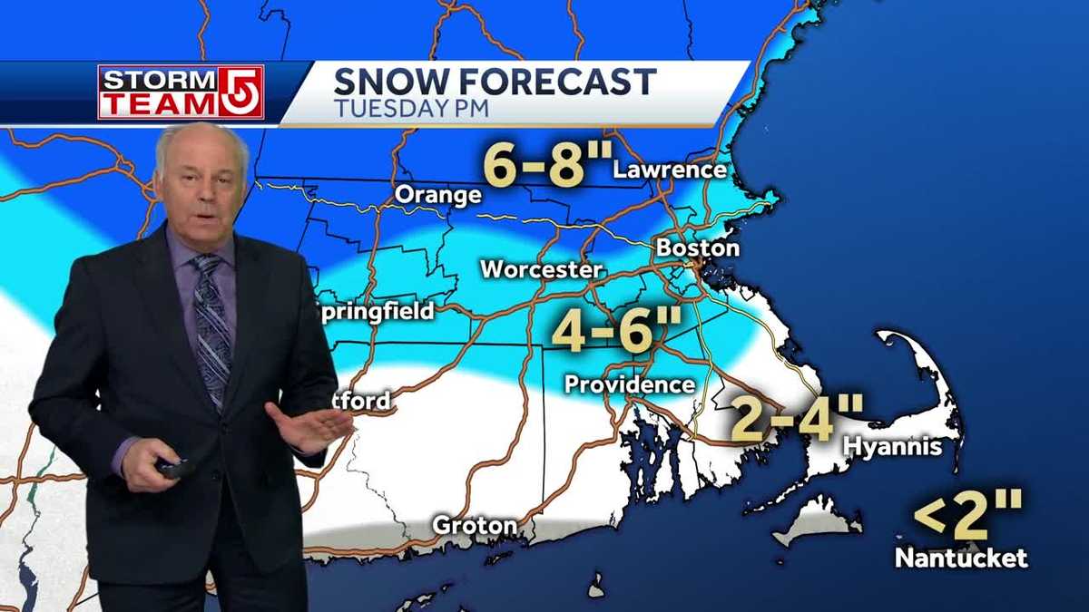 Video: Heavy snow for a few more hours