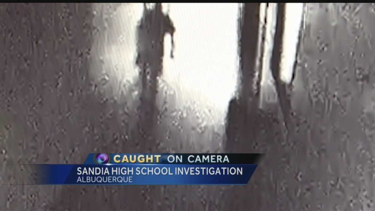 Caught on camera: Sandia High School investigation