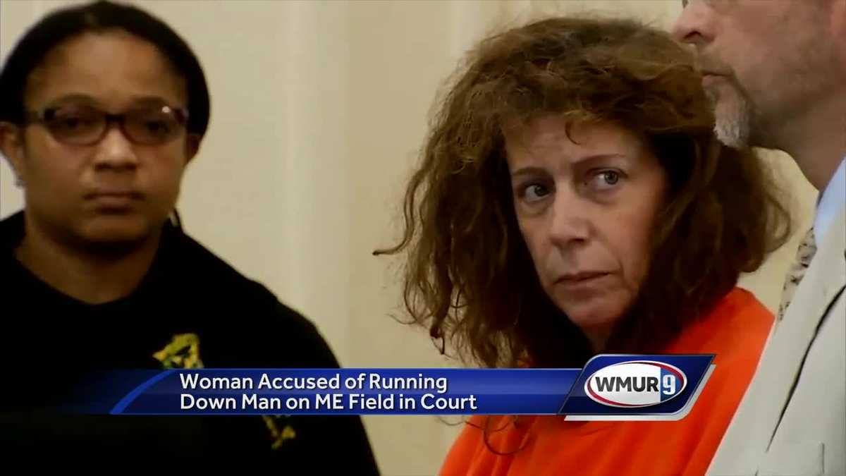 Woman accused of running down man on Maine baseball field appears in court