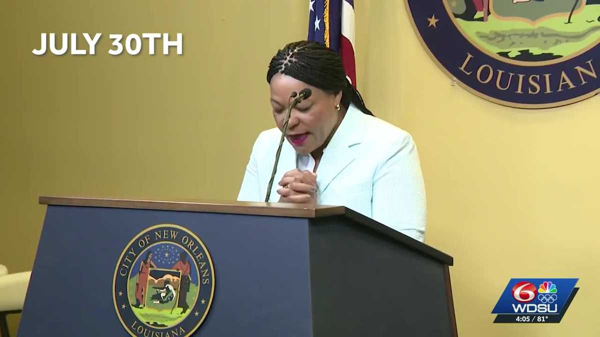 New Orleans mayor touted budget 'reserve' in late July