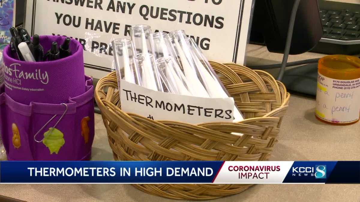 Thermometers in high demand amid COVID-19 outbreak
