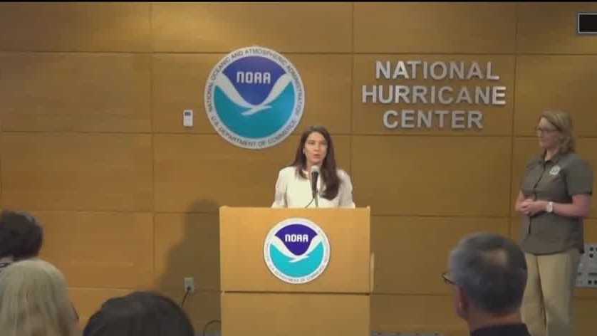 Biden meets with FEMA, NHC in Miami ahead of hurricane season