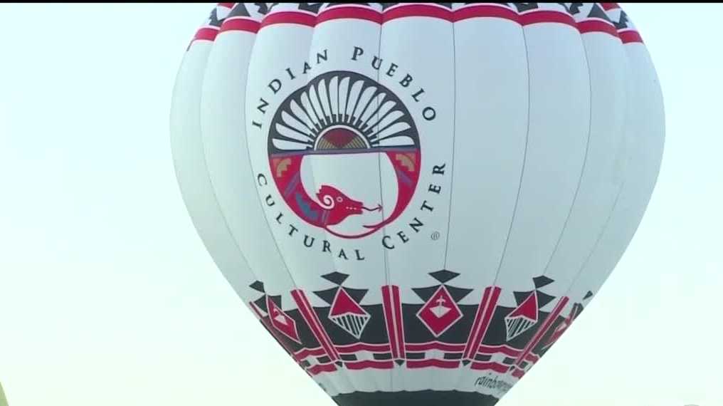 Indian Pueblo Cultural Center balloon debuts at Balloon Fiesta