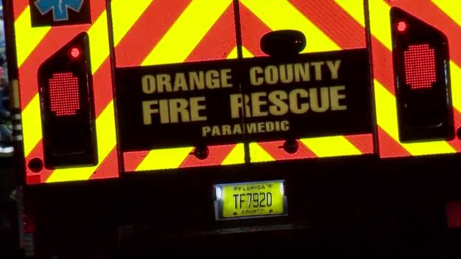 2 safe after fire in Orange County, officials say