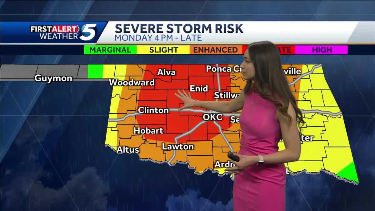 FORECAST: Rain this Morning, Severe Storms Tomorrow