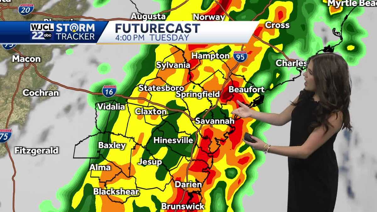 Tracking severe weather for southeast Georgia and the Lowcountry