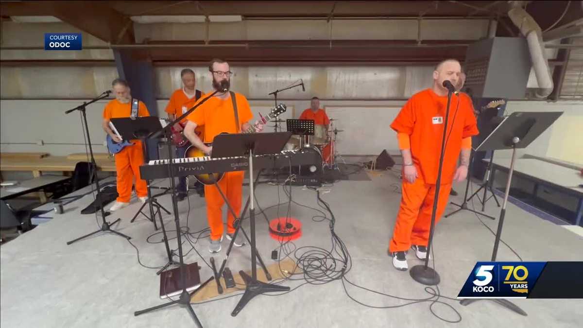 Oklahoma inmates' worship band brings light behind prison walls
