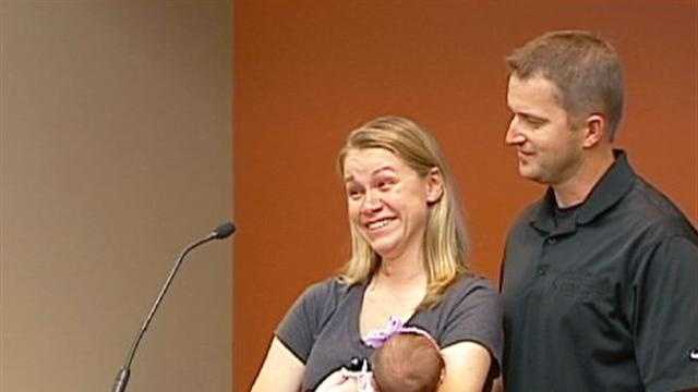 Crash survivor thanks people who saved her life