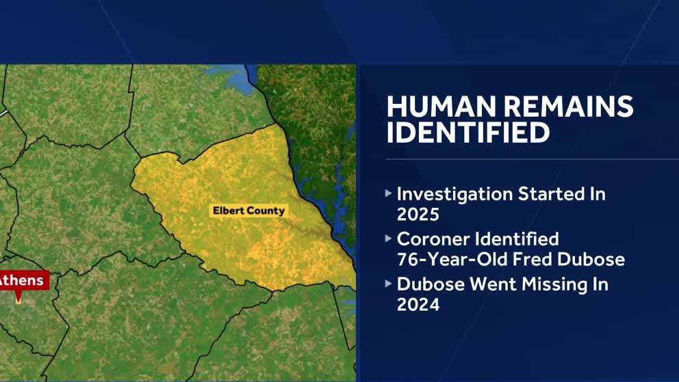 GA: Coroner identifies year-old remains as missing man