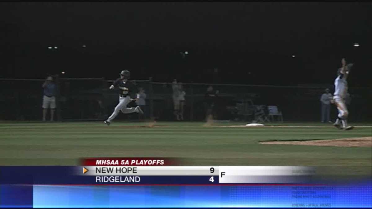 New Hope vs. Ridgeland baseball playoffs, game one