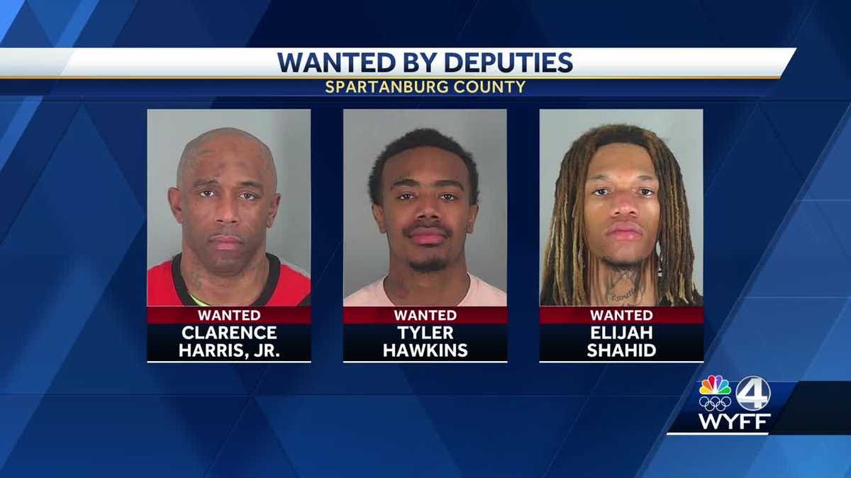 South Carolina: 3 men wanted