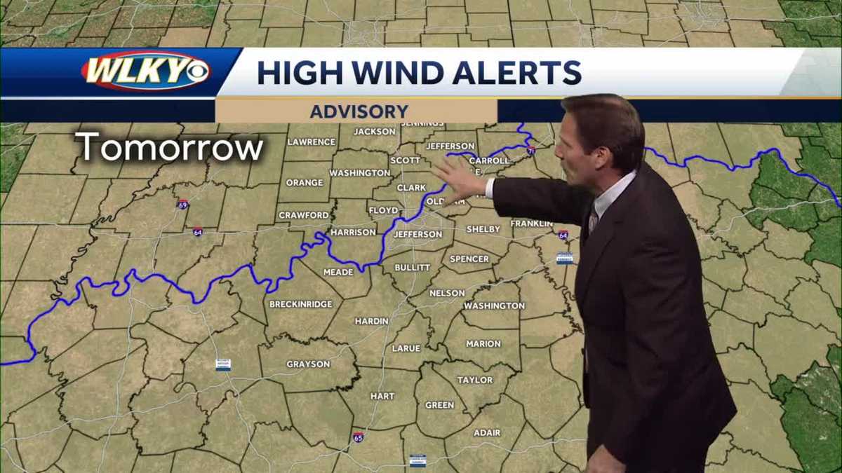 Windy Wednesday, with rain tomorrow