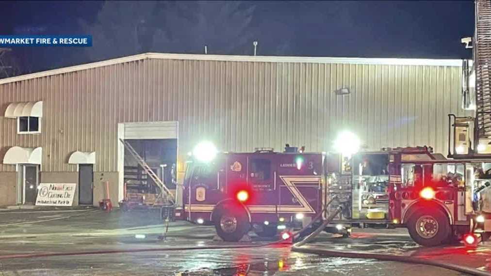 Dover, New Hampshire warehouse fire: No one hurt