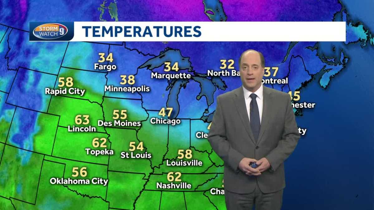 Update: Bright, breezy weather ahead