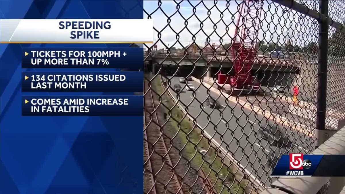 More people getting tickets for driving 100 mph or more