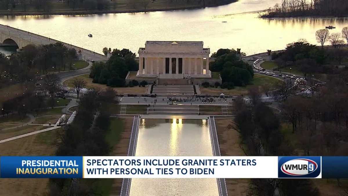 Granite Staters attend inauguration of President Biden