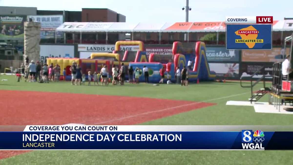 Independence Day celebration underway at Clipper Magazine Stadium