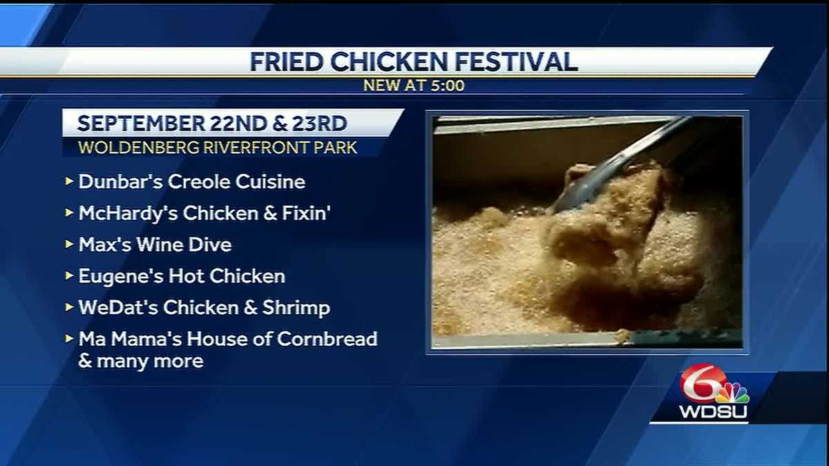 35 restaurants participating in Fried Chicken Fest