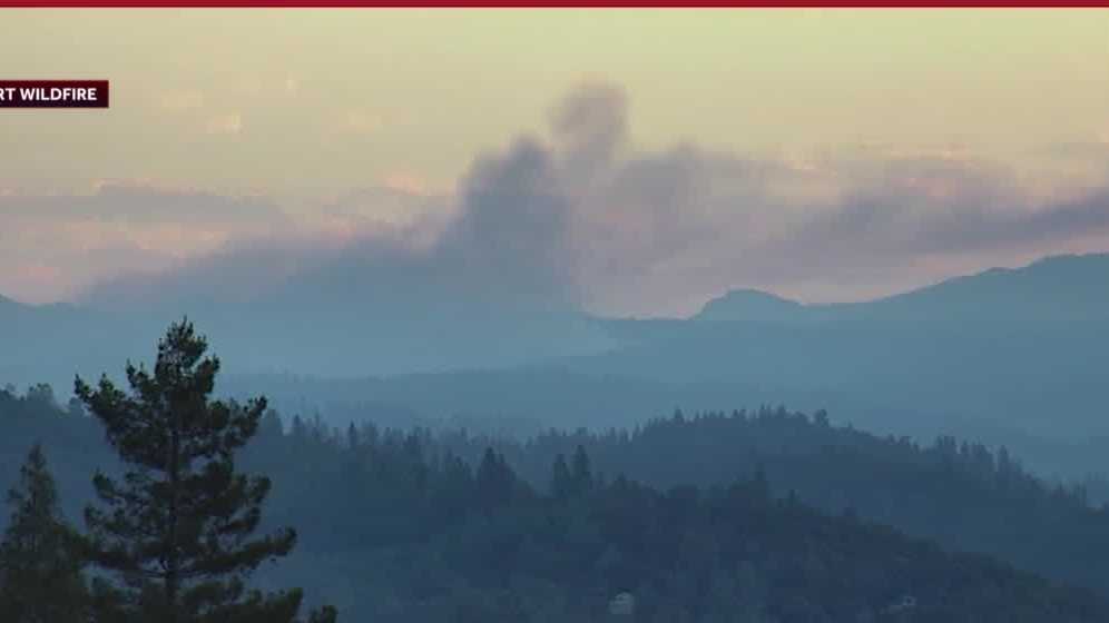 Evacuation orders in place for Hill Fire burning in Placer County