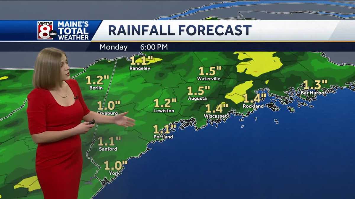 Soaking rain Saturday