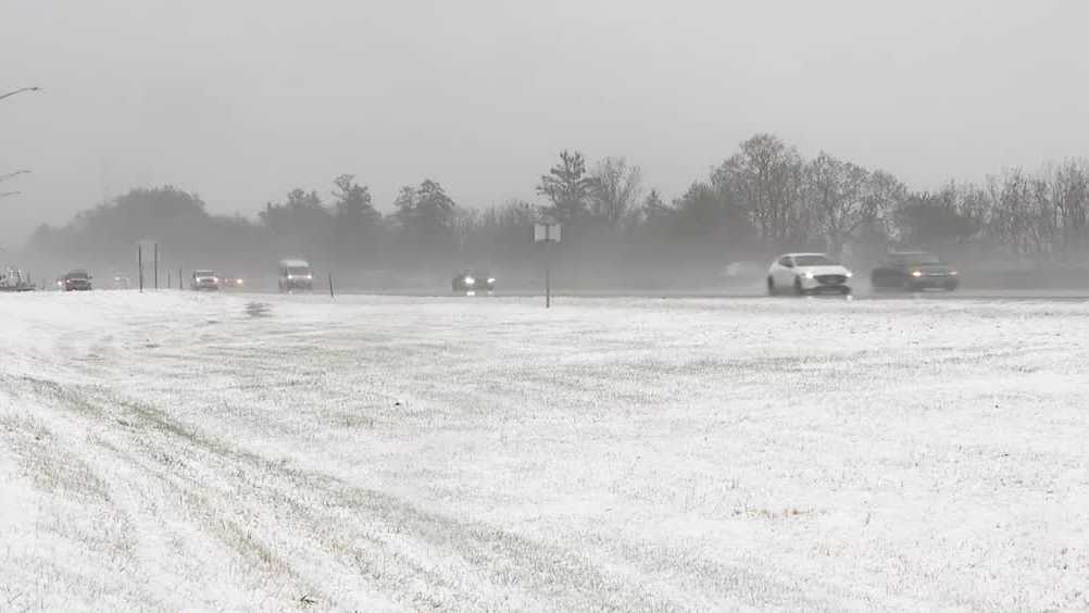 Snow, wintry mix making for messy road conditions in NH