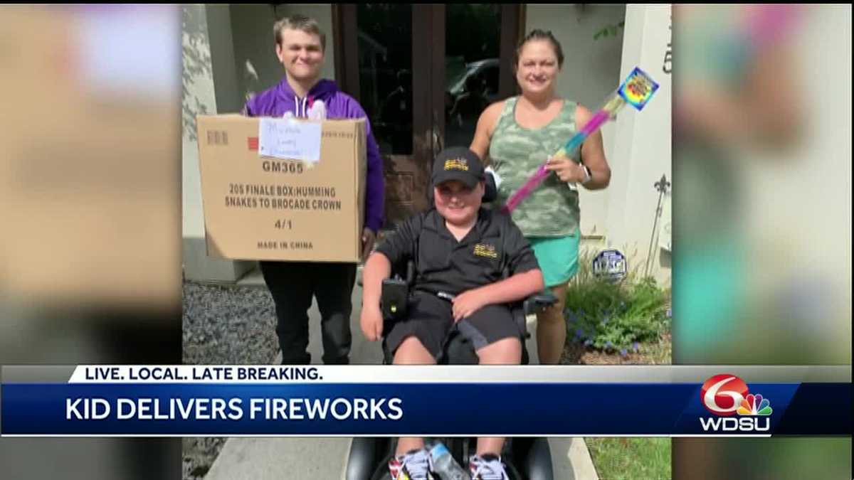 New Orleans child with rare disease selling fireworks to raise money ...