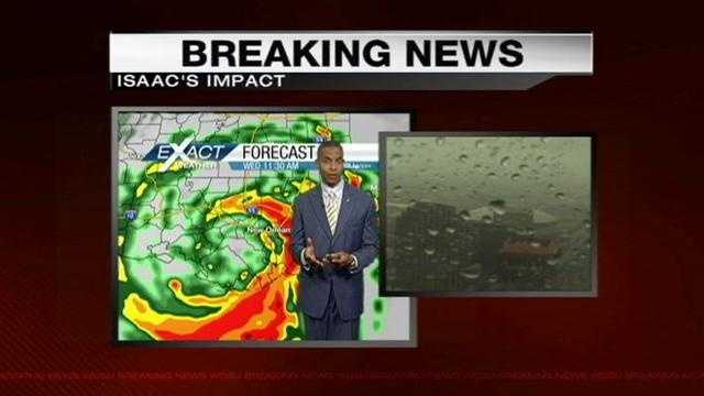 Tracking Hurricane Isaac