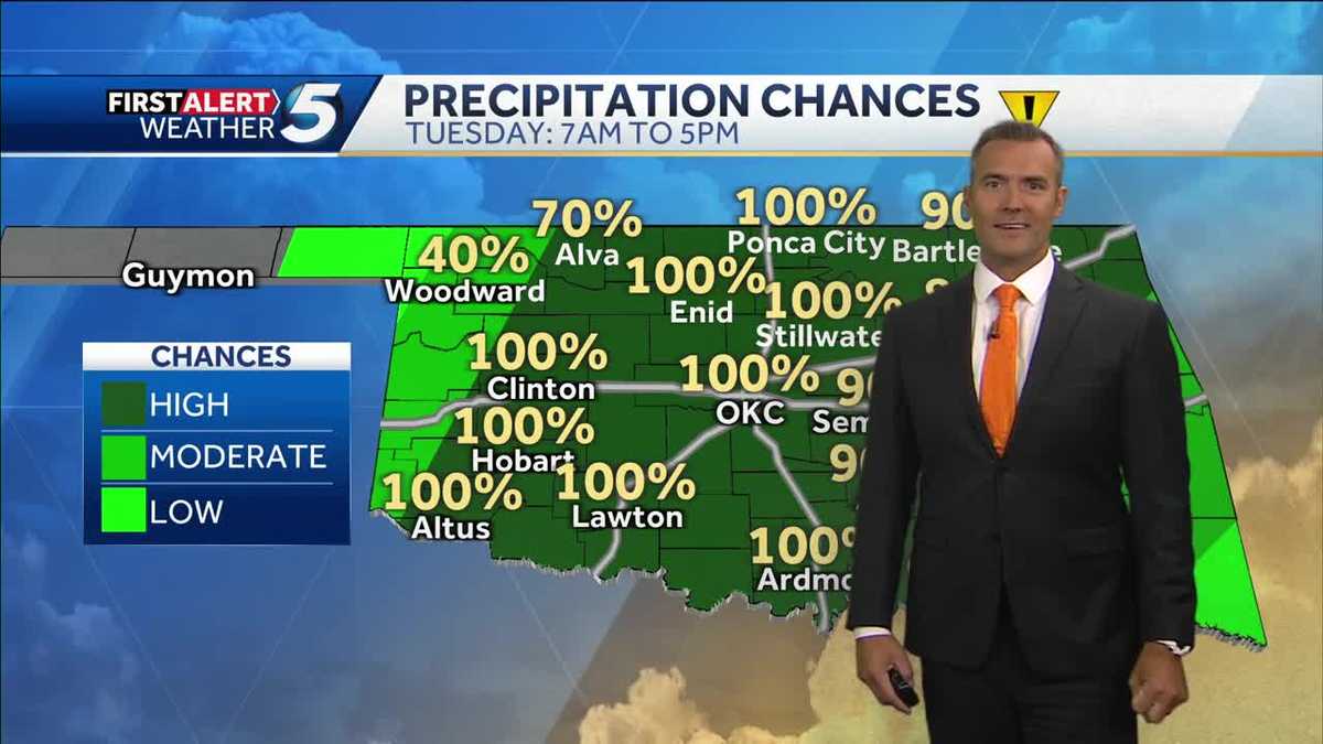 FORECAST: Rain likely today
