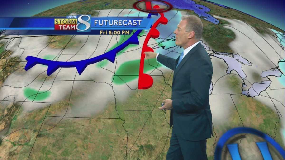 KCCI 8 video weather forecast