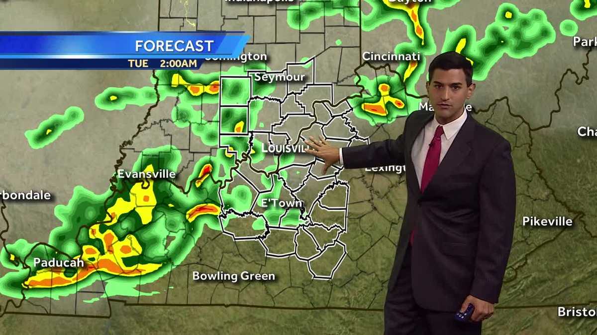 Monday morning forecast