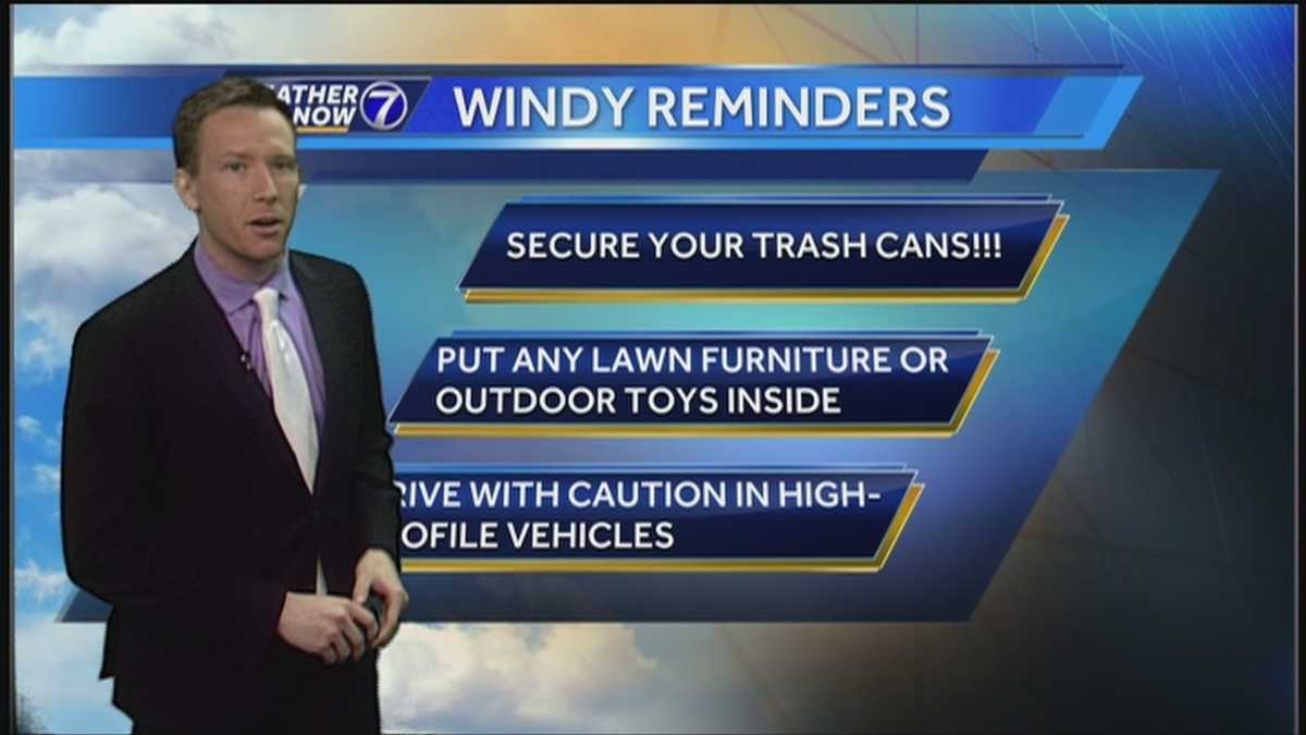 Matt's Windy Tuesday Forecast