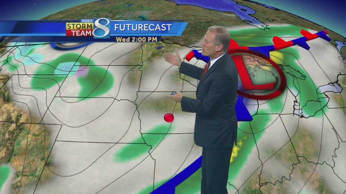 KCCI 8 video weather forecast