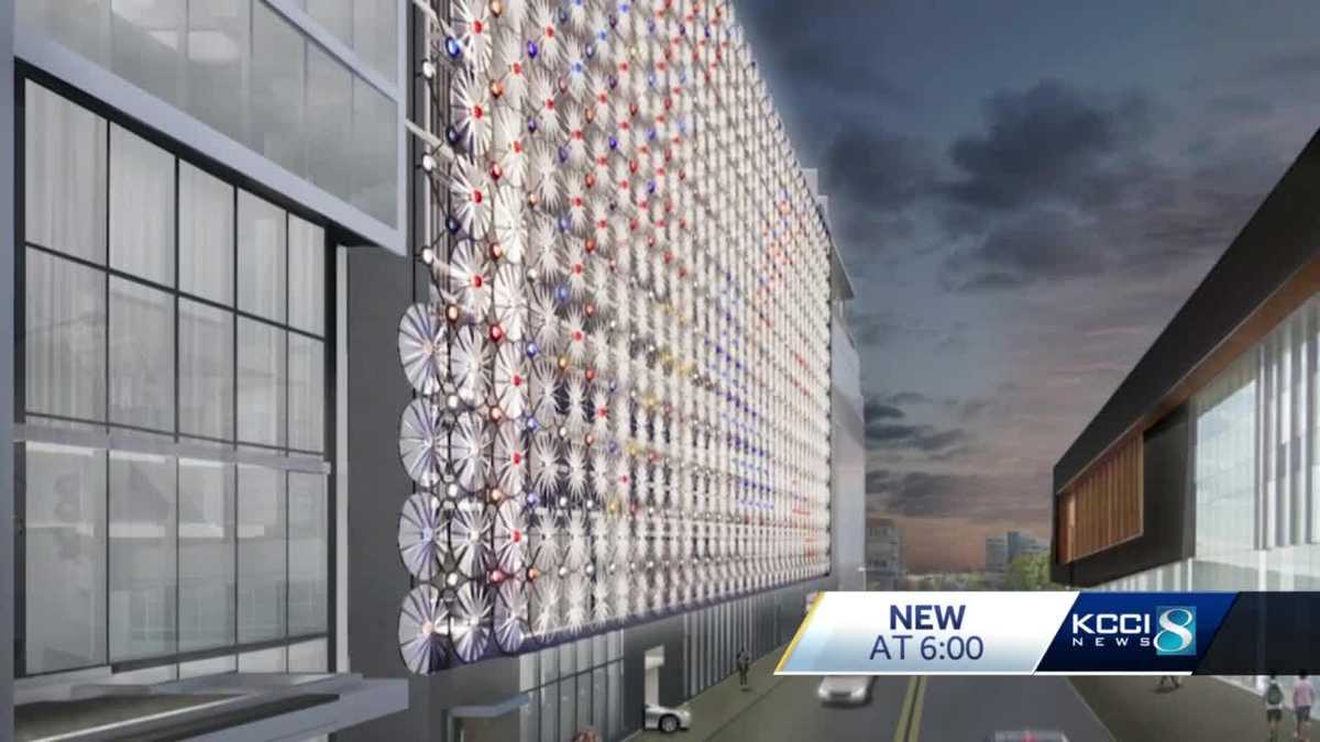 Designs for downtown skyscraper include 12-story art installation
