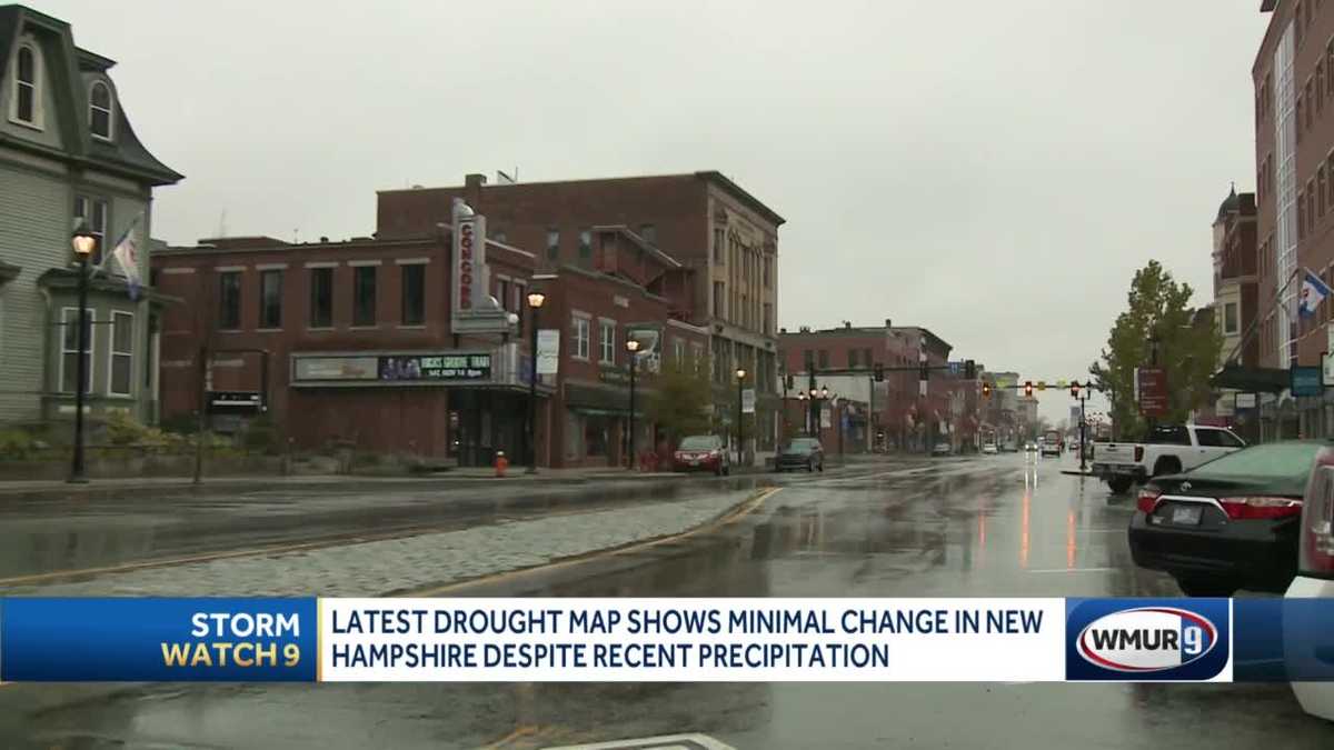 Little change in NH drought map despite recent precipitation