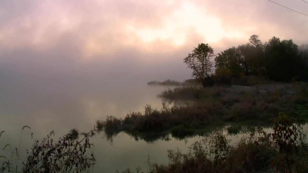 WATCH: Sights, sounds of a snowy, fall day