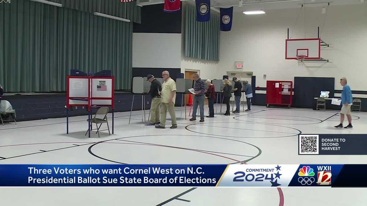 NC voters want Cornel West on presidential ballot, sue election board NC voters want Cornel West on presidential ballot, sue election board