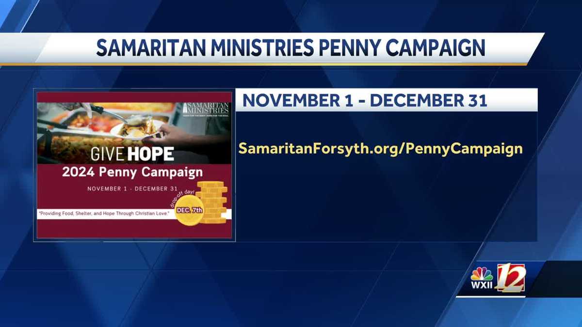 Samaritan Ministries annual penny campaign begins Friday