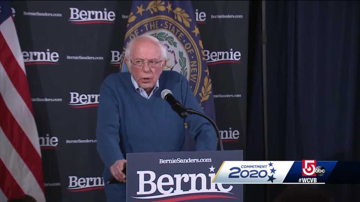 Bernie Sanders claims victory in Iowa caucus
