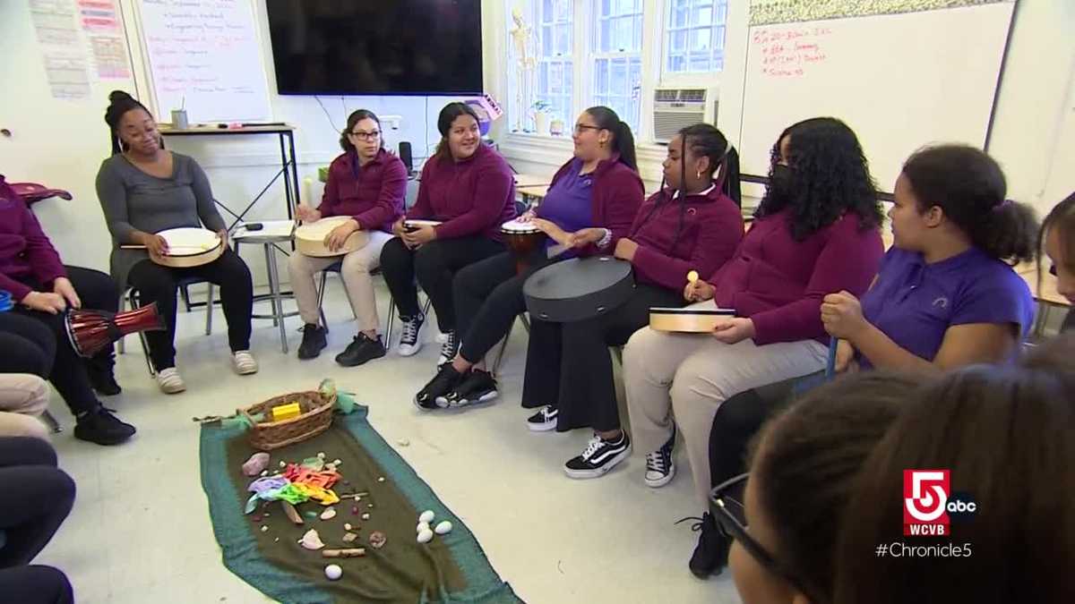 Music therapy programs allow children to express themselves