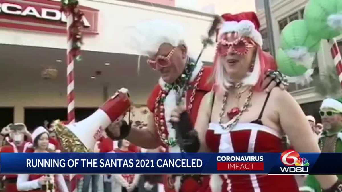 Running of the Santas canceled due to coronavirus pandemic